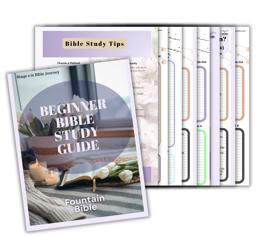 Beginner Bible Study Guide – Fountain Bible